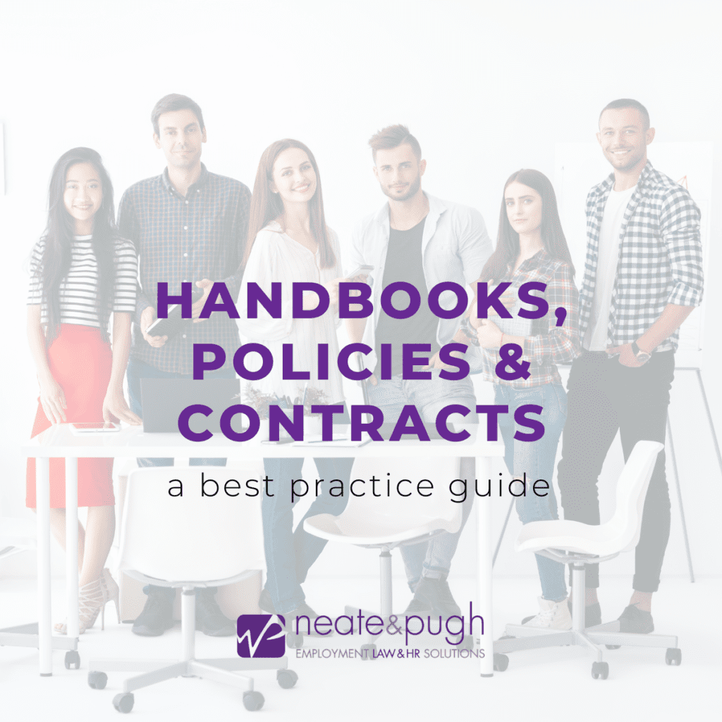 Handbooks, policies and contracts - a best practice guide